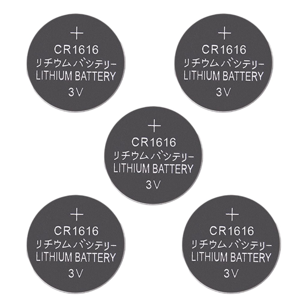 Yammee 5Pcs CR1616 3V Lithium Cells Batteries Long Power for Various ...