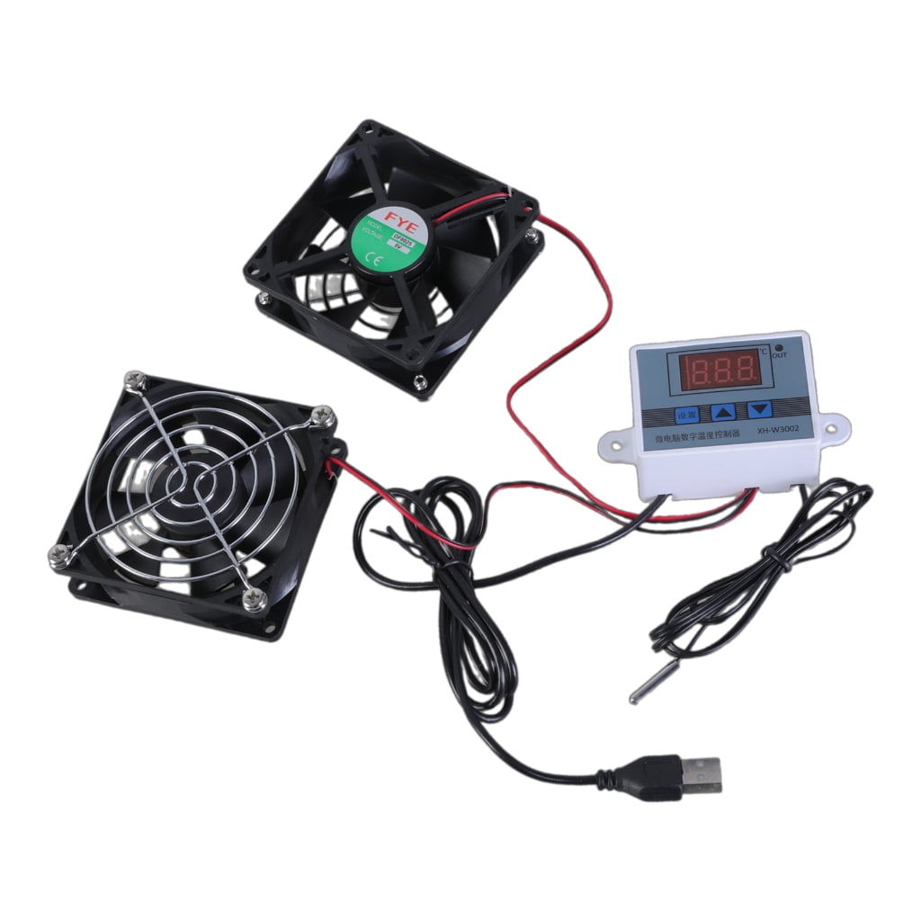 Yammee 80mm Cabinet Cooling Fan 80mm USB Fan for Home Theater Cabinets ...