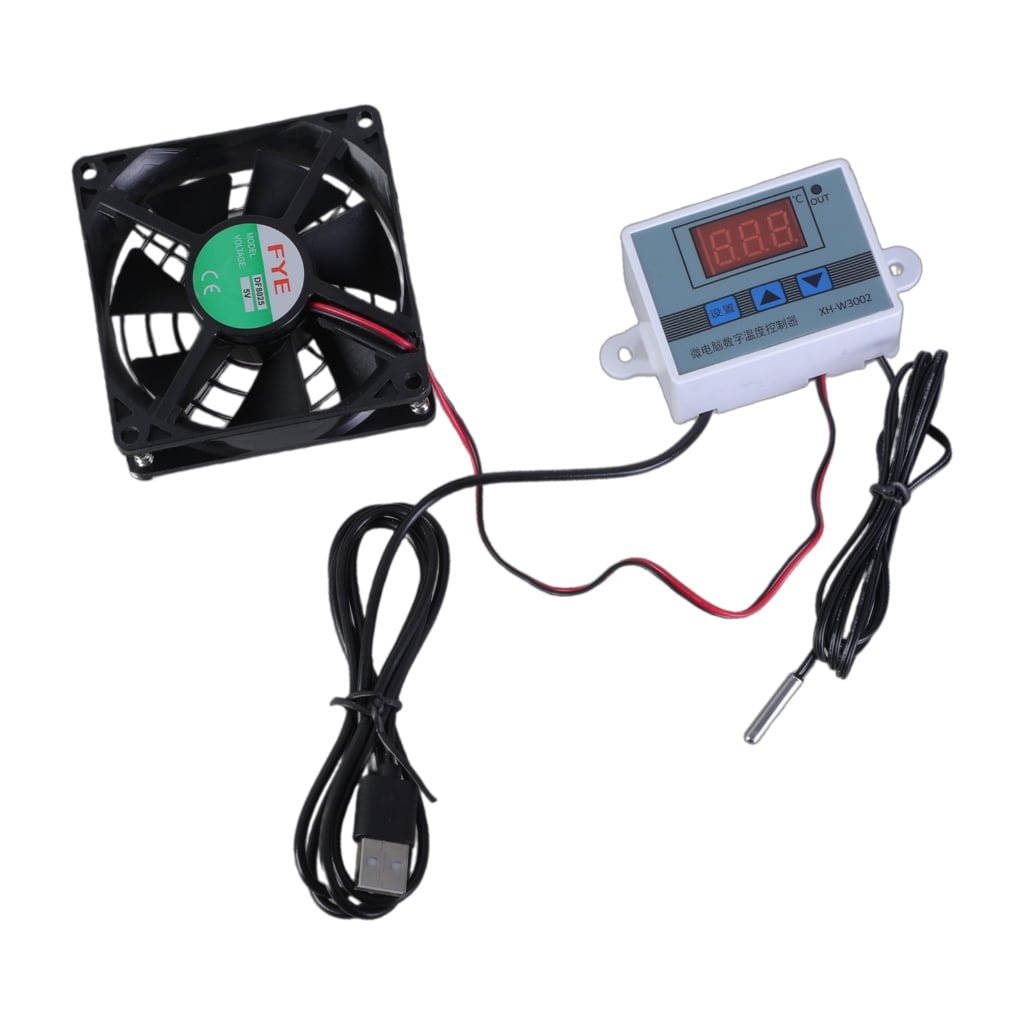 Yammee 80mm Cabinet Cooling Fan 80mm USB Fan for Home Theater Cabinets ...