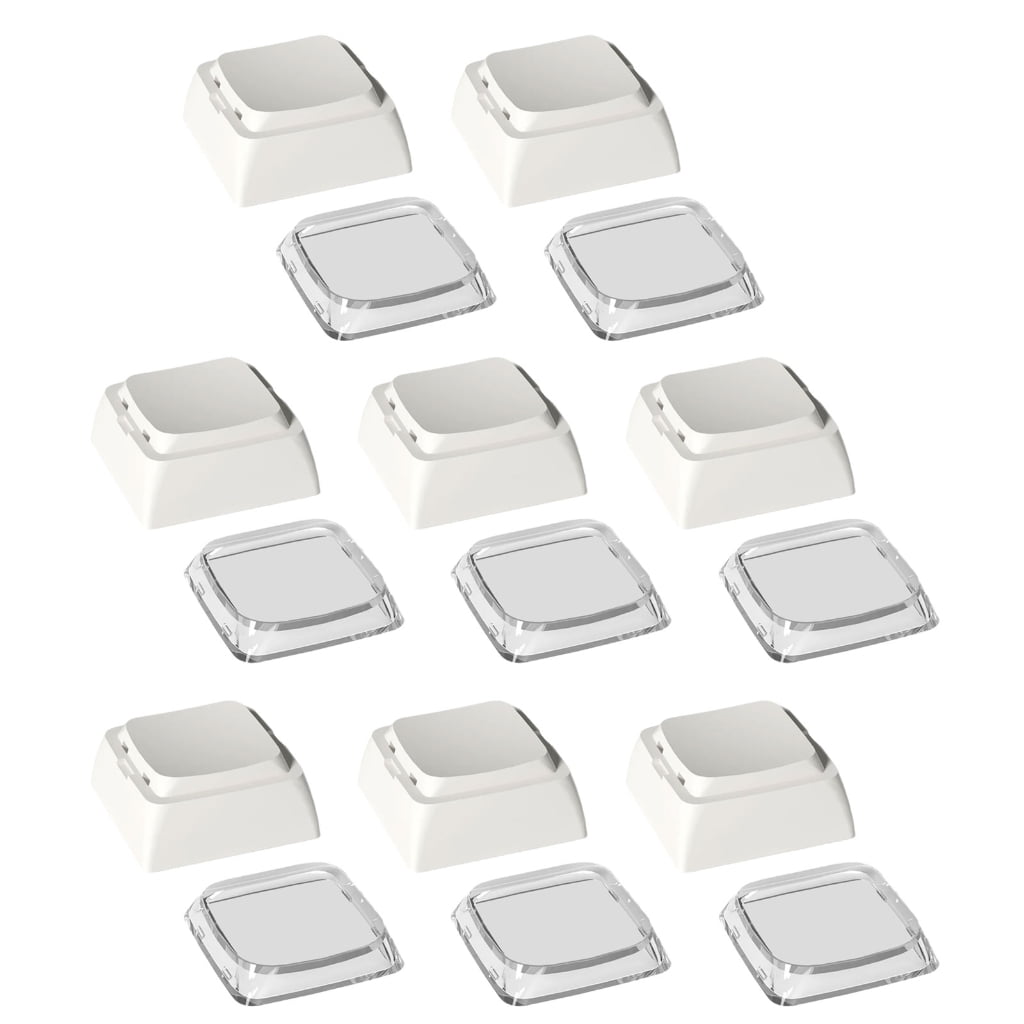 Yammee 8pcs XDA Height Backlit Keycaps for Mechanical Keyboards ...