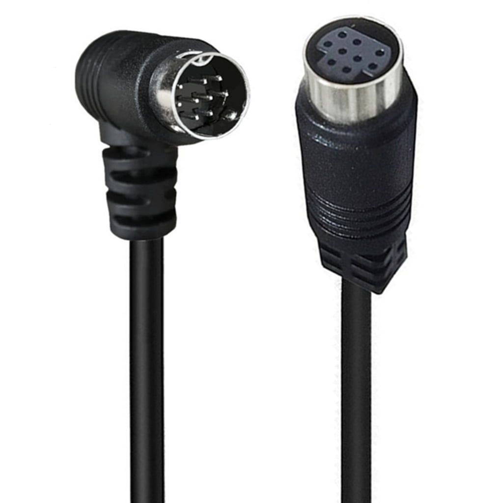Yammee 9Pin S-video Mini Din Adapter Extension Cable Wire 9 Needle Cord ...