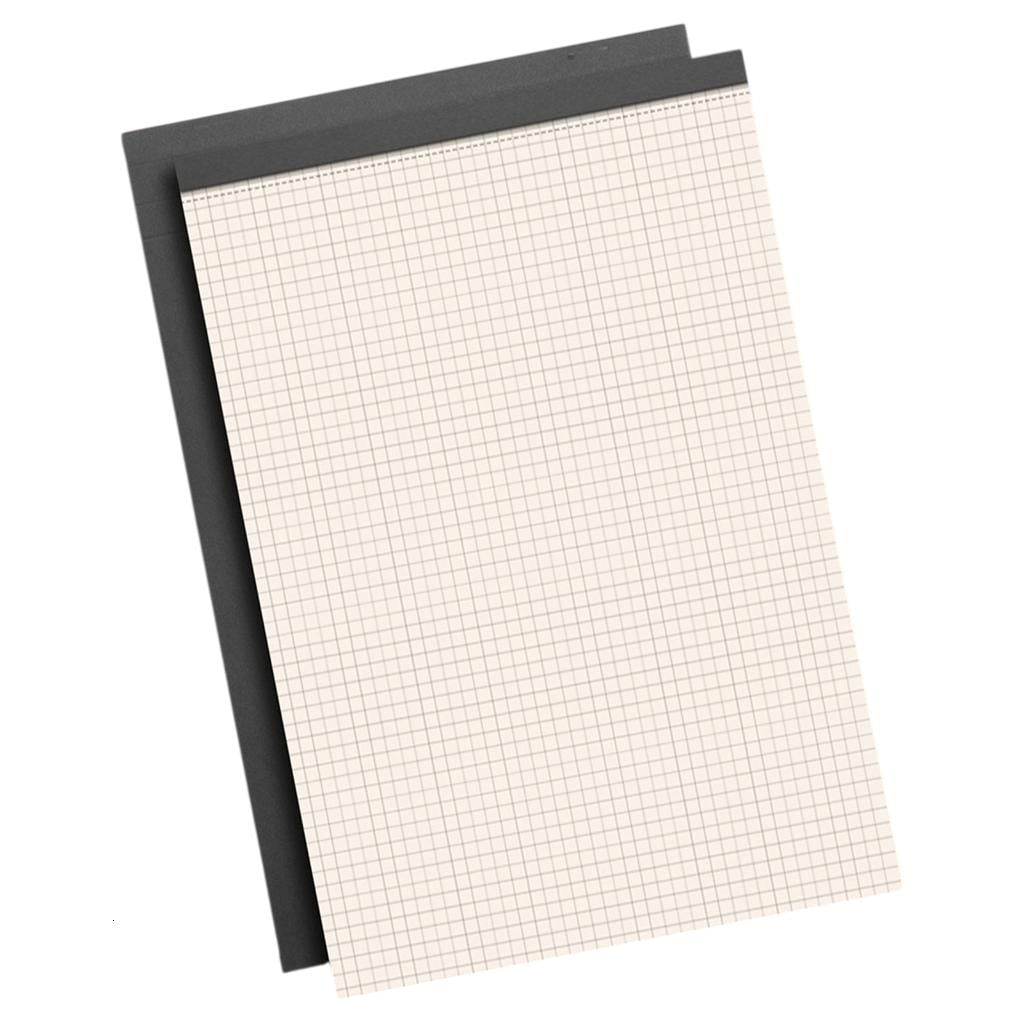 Yammee A 4 Graph Paper Pad with Cardboard Backing Easy-Tear ...