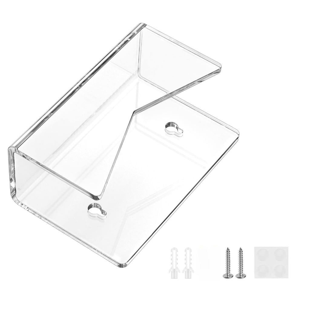 Yammee Acrylic Envelope Container Wall Mounted Mail Organizer ...