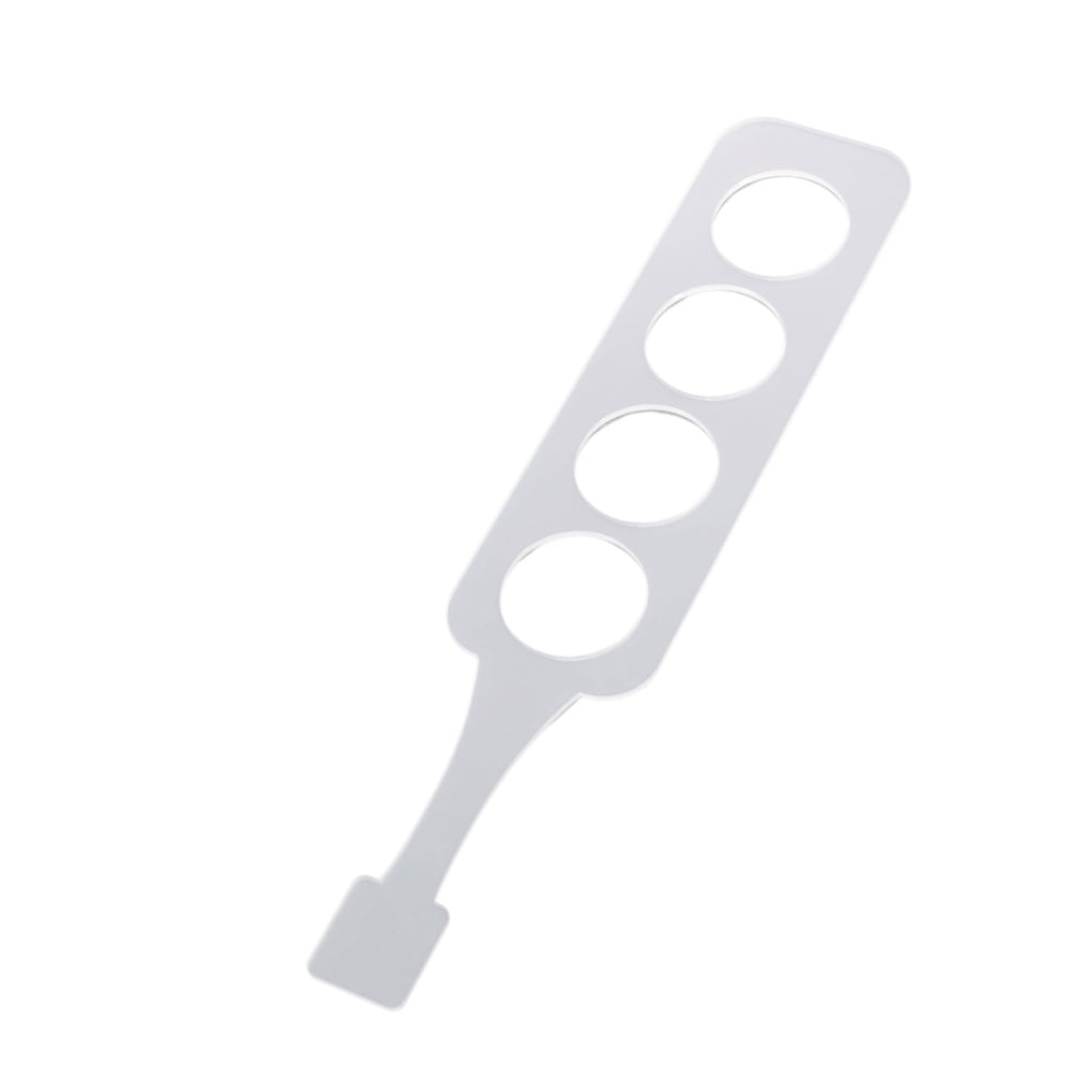 Yammee Acrylic Wine Flight Paddle Template Beer Flight Template for ...