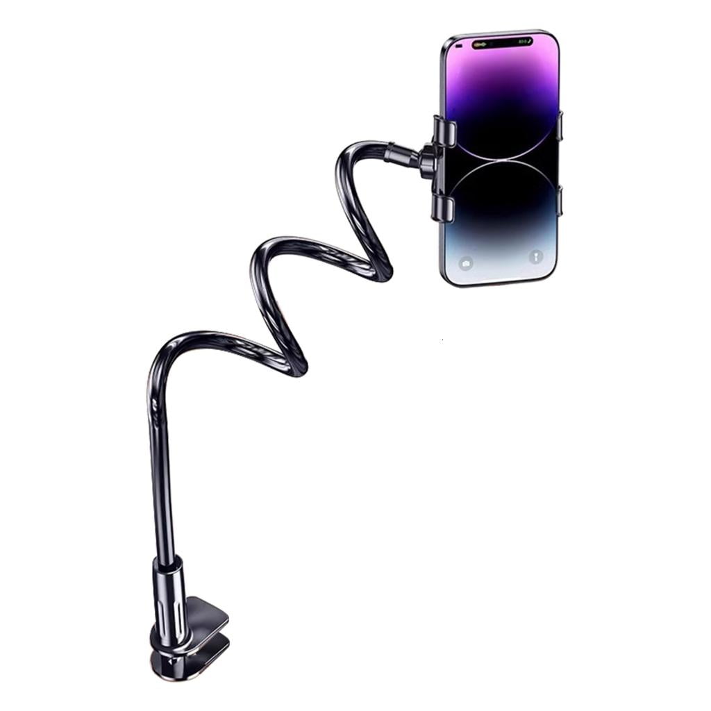 Yammee Adjustable Bedside Mount Flexible Arm Against Slip Phone Clamp ...