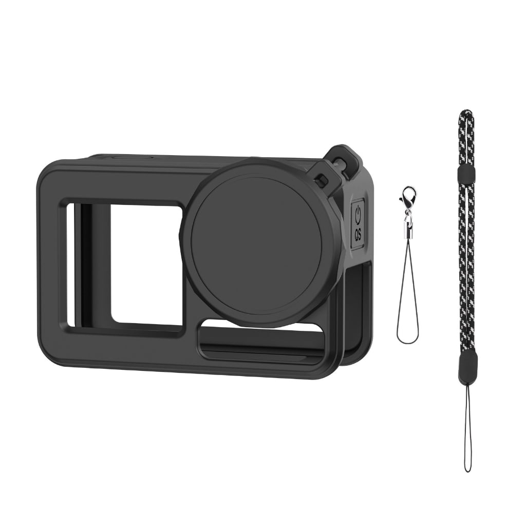 Yammee Adventure Kit Shockproof Silicone Case Neck Straps Lens Caps for ...