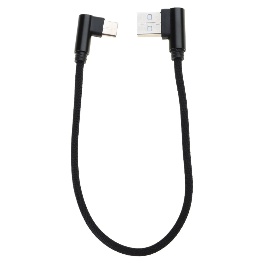 Yammee Aluminum Alloy Efficient 90 Degrees 0.25m 90 Degrees Safe USB ...