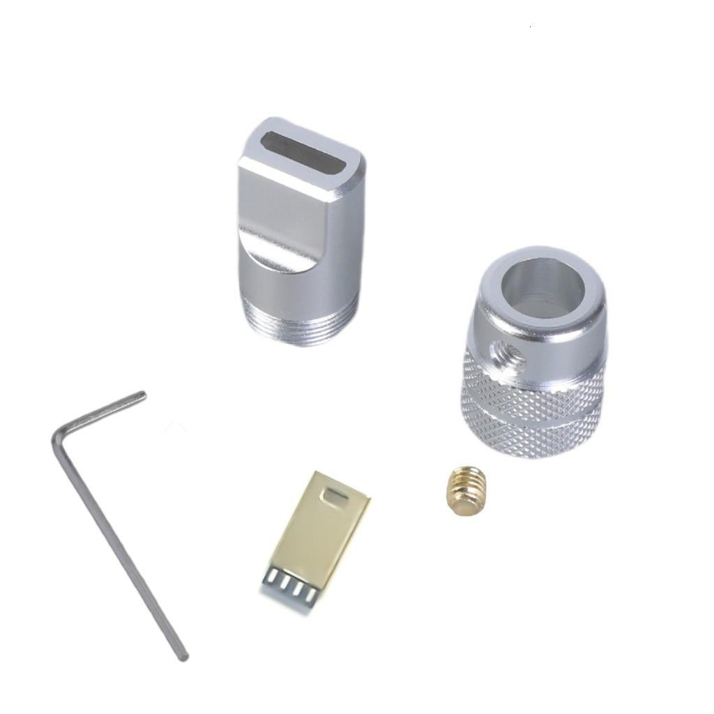 Yammee USB Male Plug Connectors 5 Pin Soldering Type USB 5P Charging ...