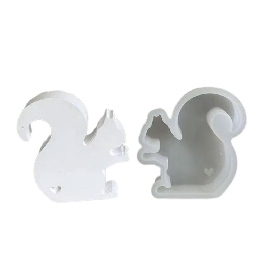Yammee Animal Shaped Resin Molds Animal Candle Molds for Candle Soap ...