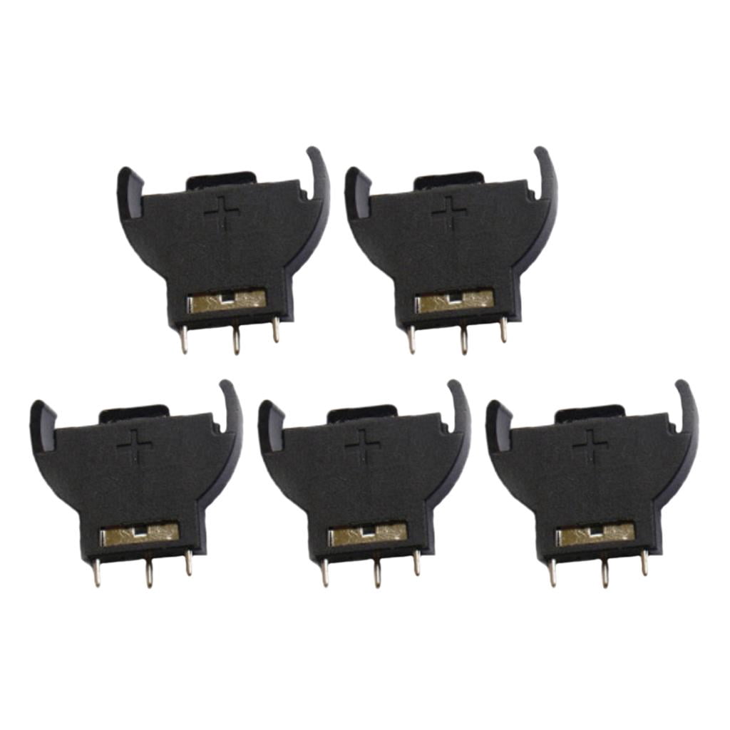 Yammee Anti Reverse CR2032 CR2025 Battery Holder ABS Semi Circular ...