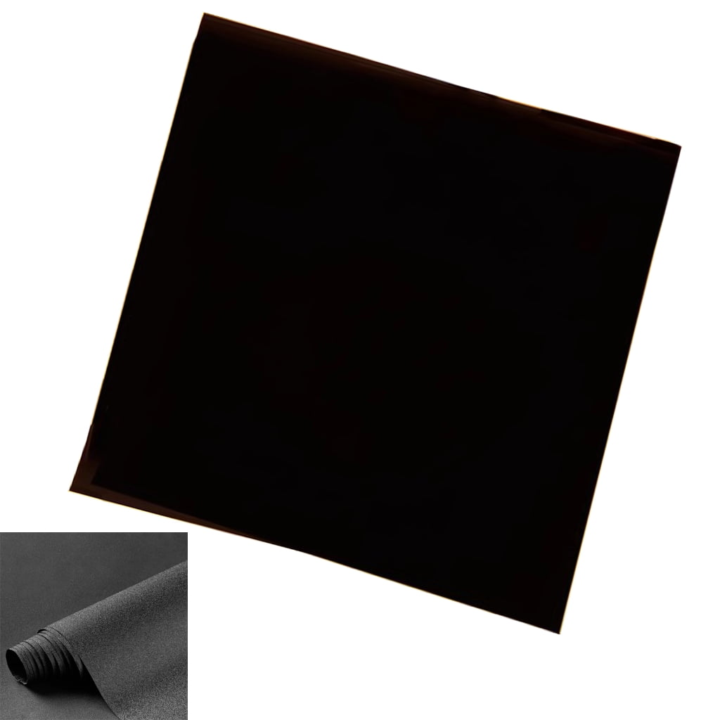 Yammee Black Aquarium Background Glass Decorative Film Easy ...