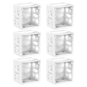Set of 3 Vertical Blind Adjustable Wall Mount Brackets with 1.5 Inch ...