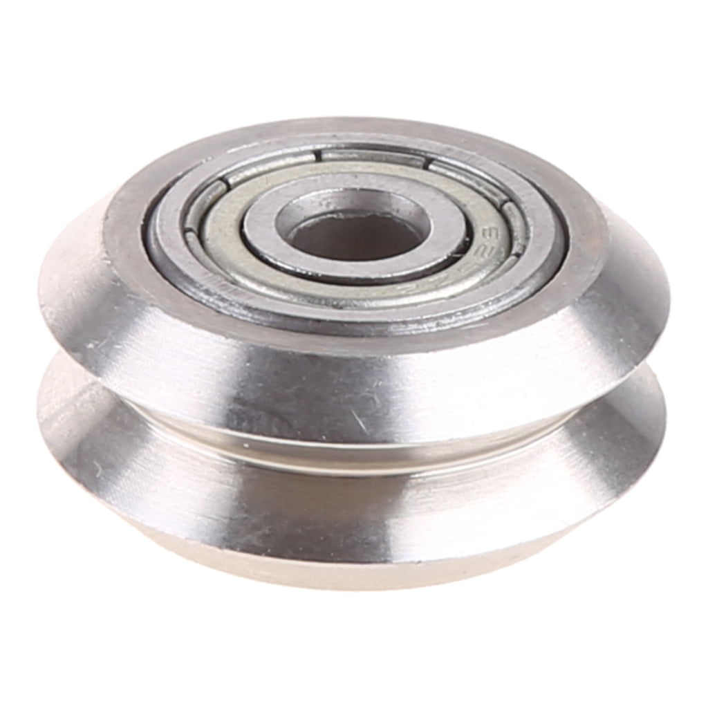 Yammee CNC Wheel Stainless Steel 625ZZ Bearing Passive Round Wheel ...