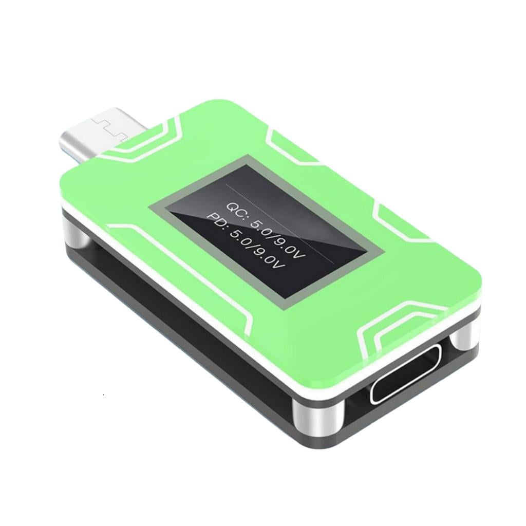 Yammee CT02 USB C Voltmeter Ammeter Voltmeter Multimeter Battery Charging Power Supply Voltage ...