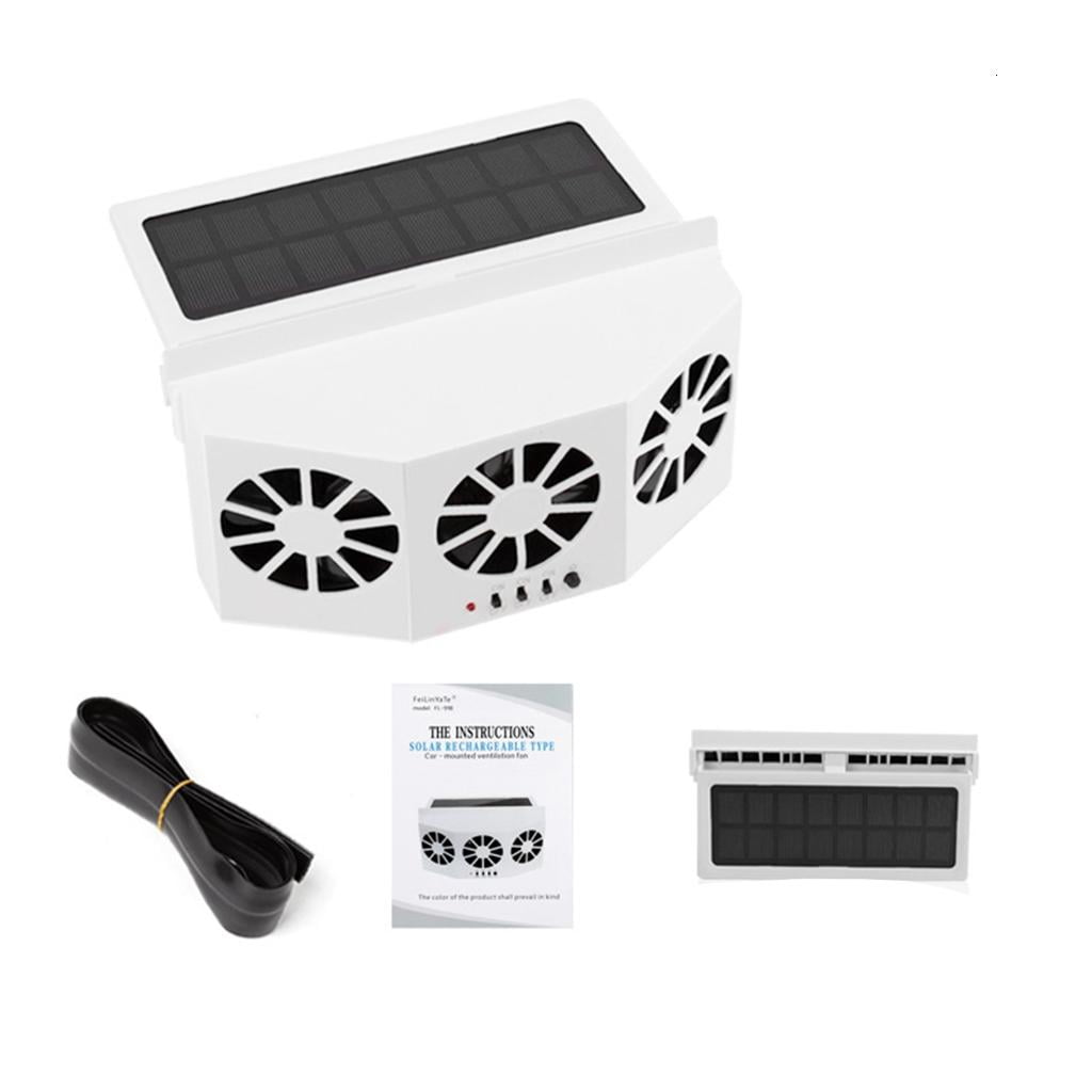 Yammee Car Window Exhaust Fan Air Circulation Coolers Car Inside ...