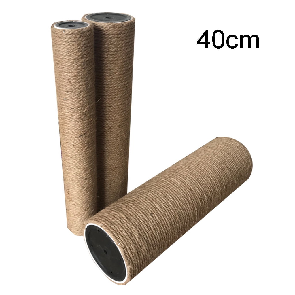 Yammee Cat Scratching Post Natural Jute Rope Scratching Post Wear ...