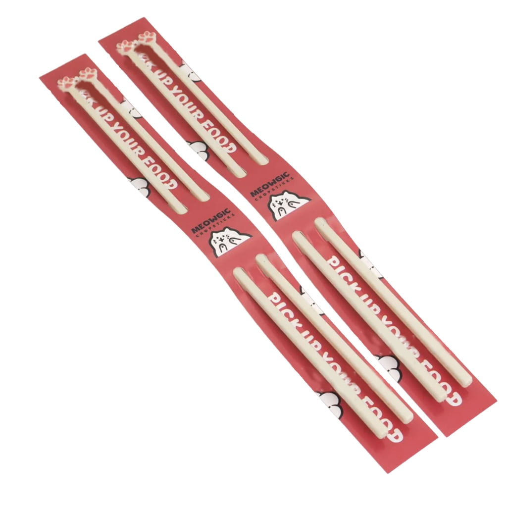 Yammee Ceramic Cats Paws Chopsticks for Kids and New Users Creative ...
