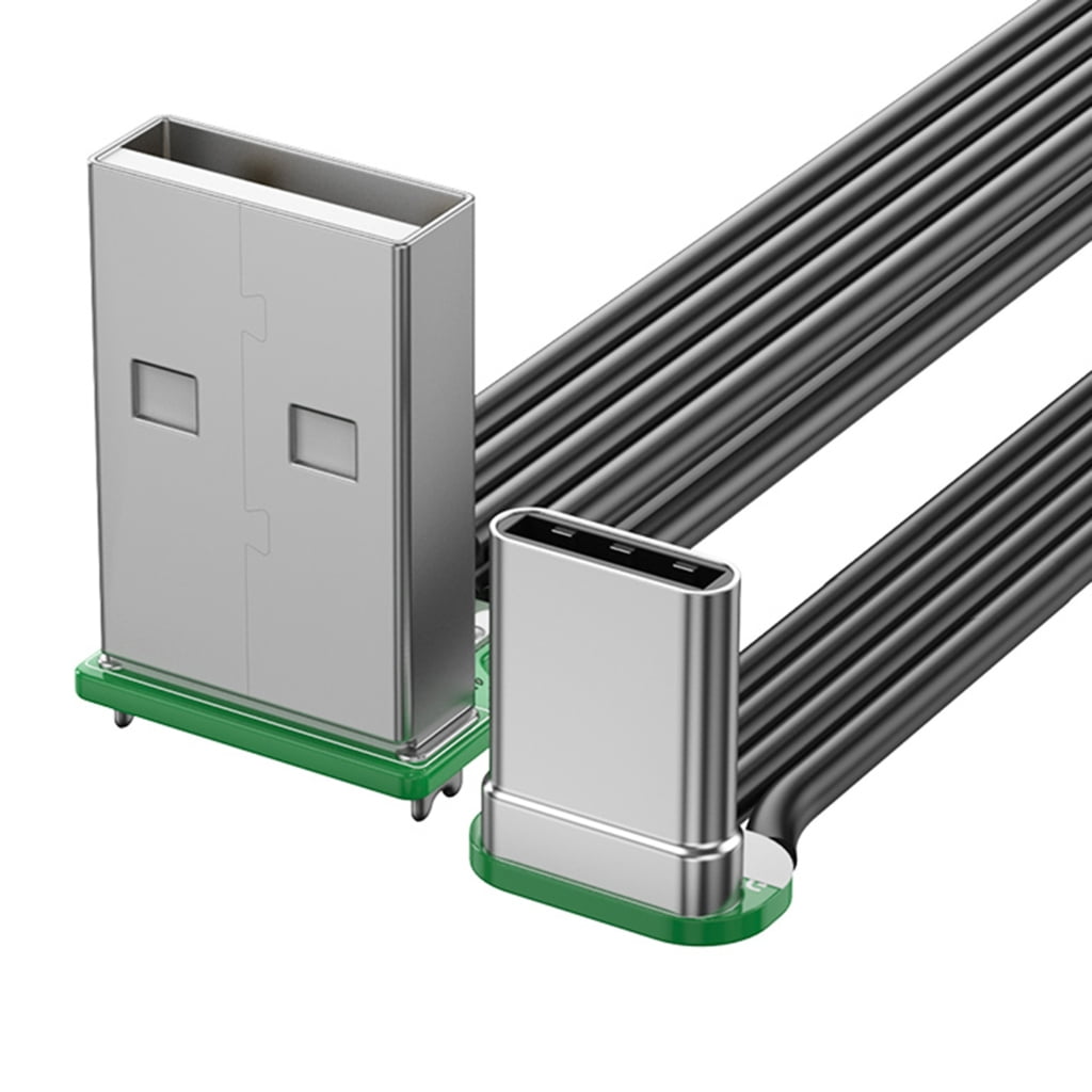 Yammee Charging Wire USB to USB Cable Flat Cord Charging Cable USB ...