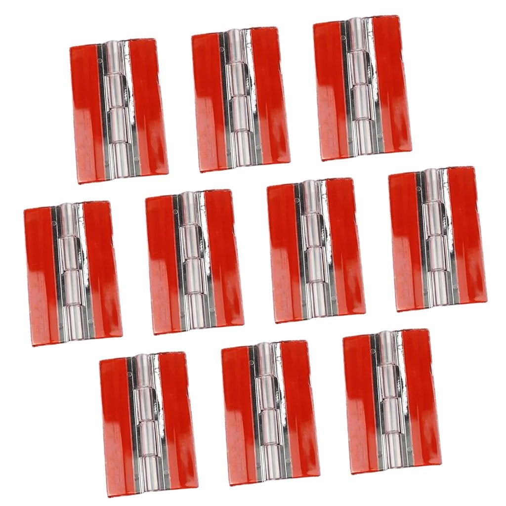 Yammee Clear Sticking Hinges Acrylic Hinges 10pcs for Simple Home ...