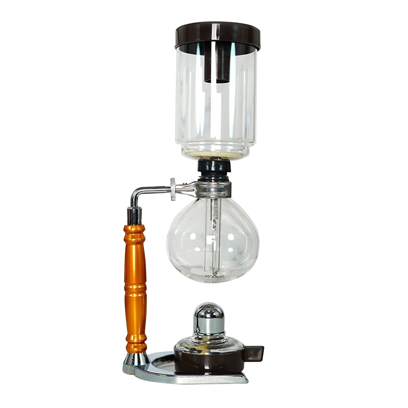 Yammee Coffee Syphon Pot Brewer Set Siphon Coffee Machine Glass Brewing ...