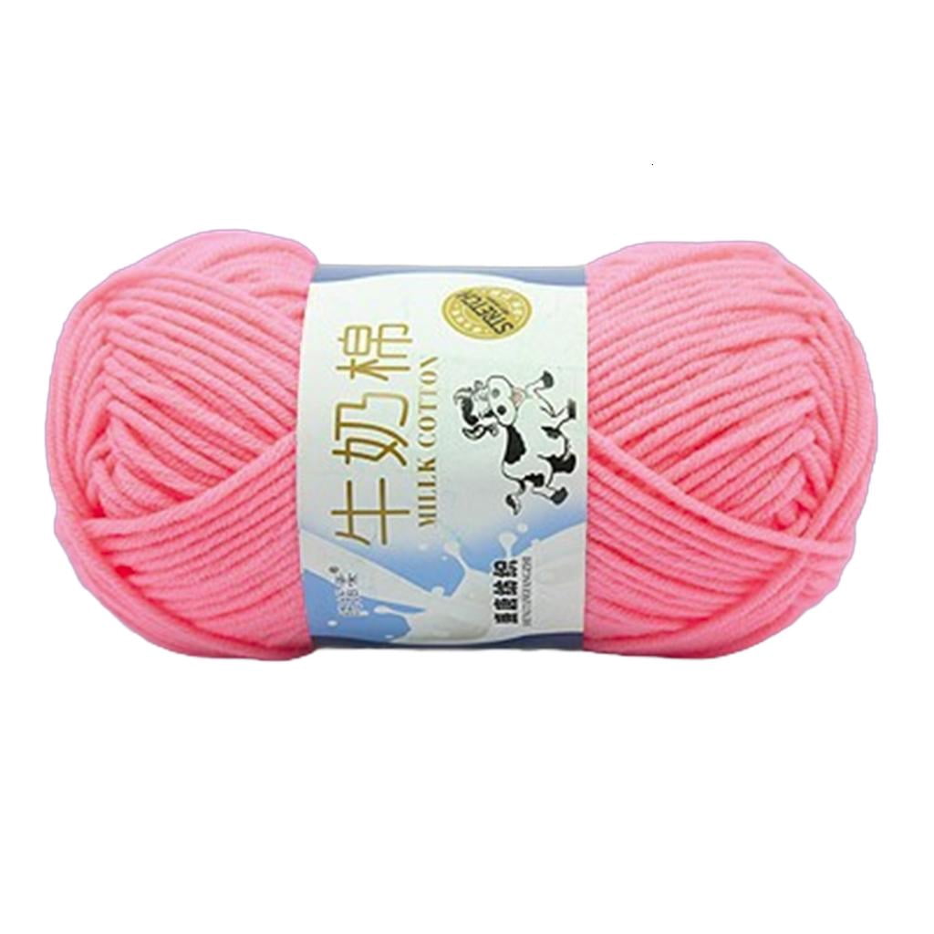Yammee Colourful Crochet Yarn Milk Cotton Yarn Hand Knitting Yarn Soft ...