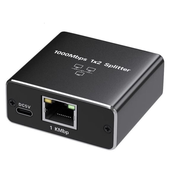 Yammee Compactly Gigabit RJ45 Splitter for Easy Networking Expansion ...
