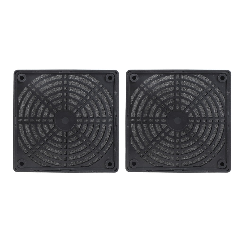 Yammee Computer Dust filter Computer Fan Filters Grille PVC Black ...