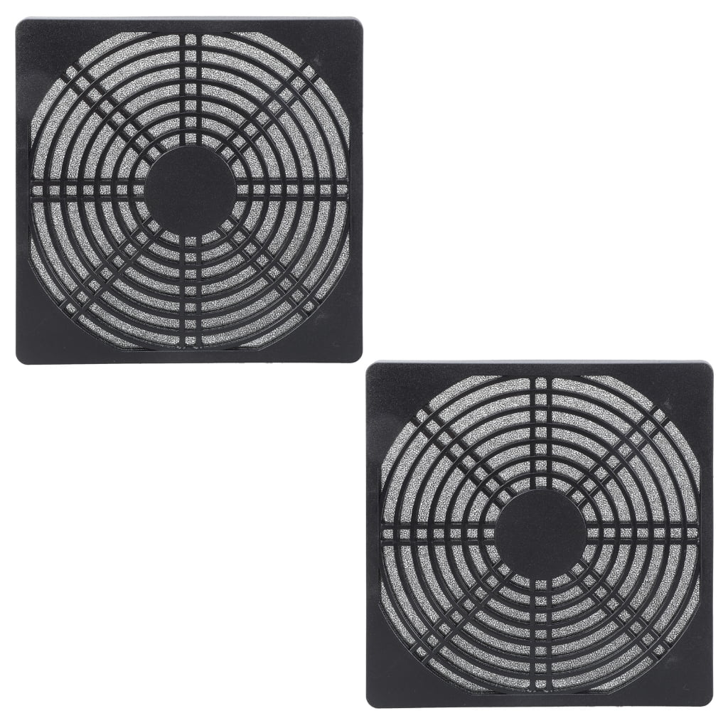 Yammee Computer Dust filter Computer Fan Filters Grille PVC Black ...