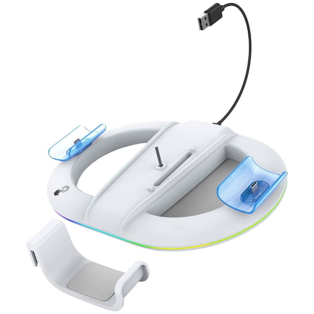 Yammee Consoles Stand with Double Charges Double Controller Charging ...