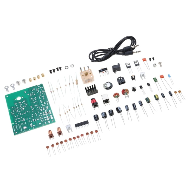 Yammee Crystal Radio Experiment Kit AM Transmitter 2P3 Radio Micropower ...
