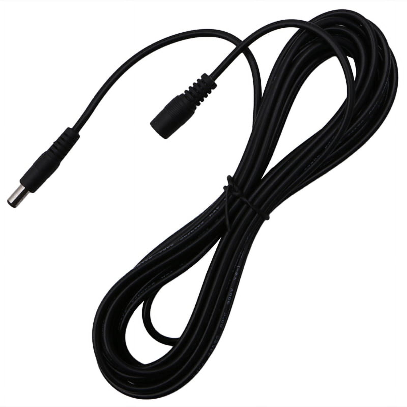 Yammee DC 12V Power Adapter Extension Cable 5.5x2.1mm Male Female Power ...