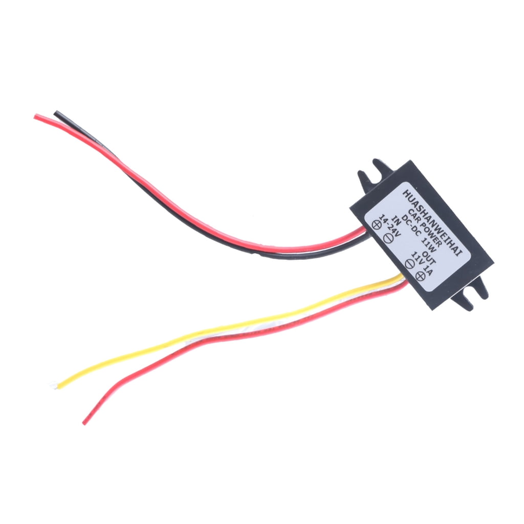 Yammee DC24V to 11V 1A/3A Step Down Converter Efficient Charging Voltages Regulator - Walmart.com