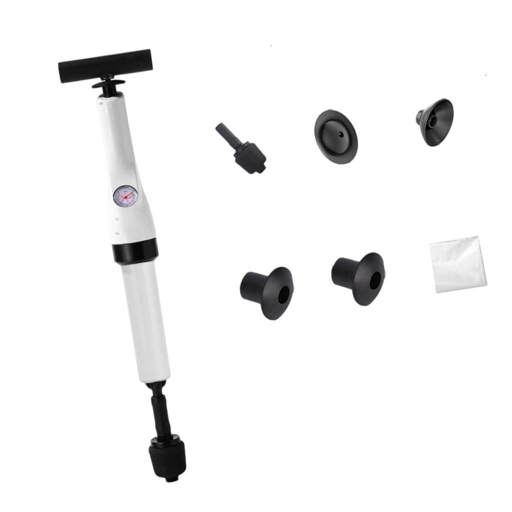 Yammee Declogger Toilet Drain Cleaner High Pressure Air Plunger With 3/ ...