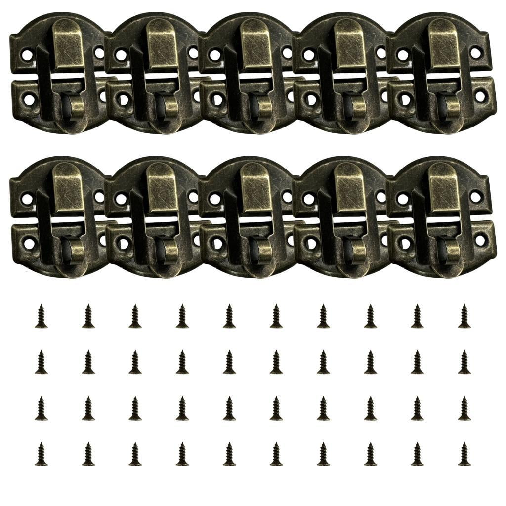 Yammee Decorative Iron Hasp Lockable Closures for Storage Container ...