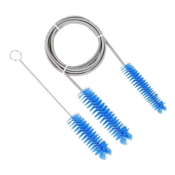 Yammee Double Ended Steel Tube Cleaner Brushes Set for Aquariums and ...
