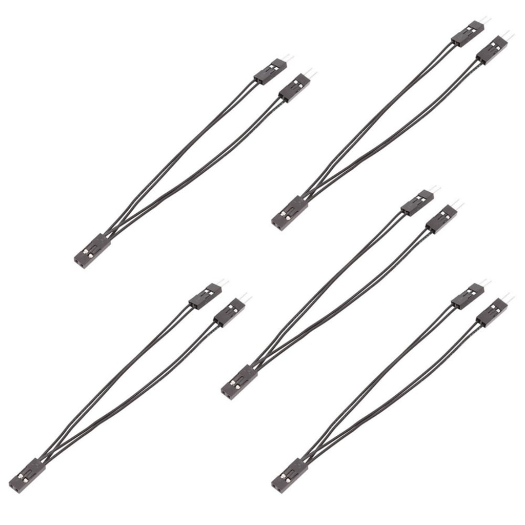 Yammee Duponts 2.54mm 2Pin Female to Male Extension Cable for Sensoring ...