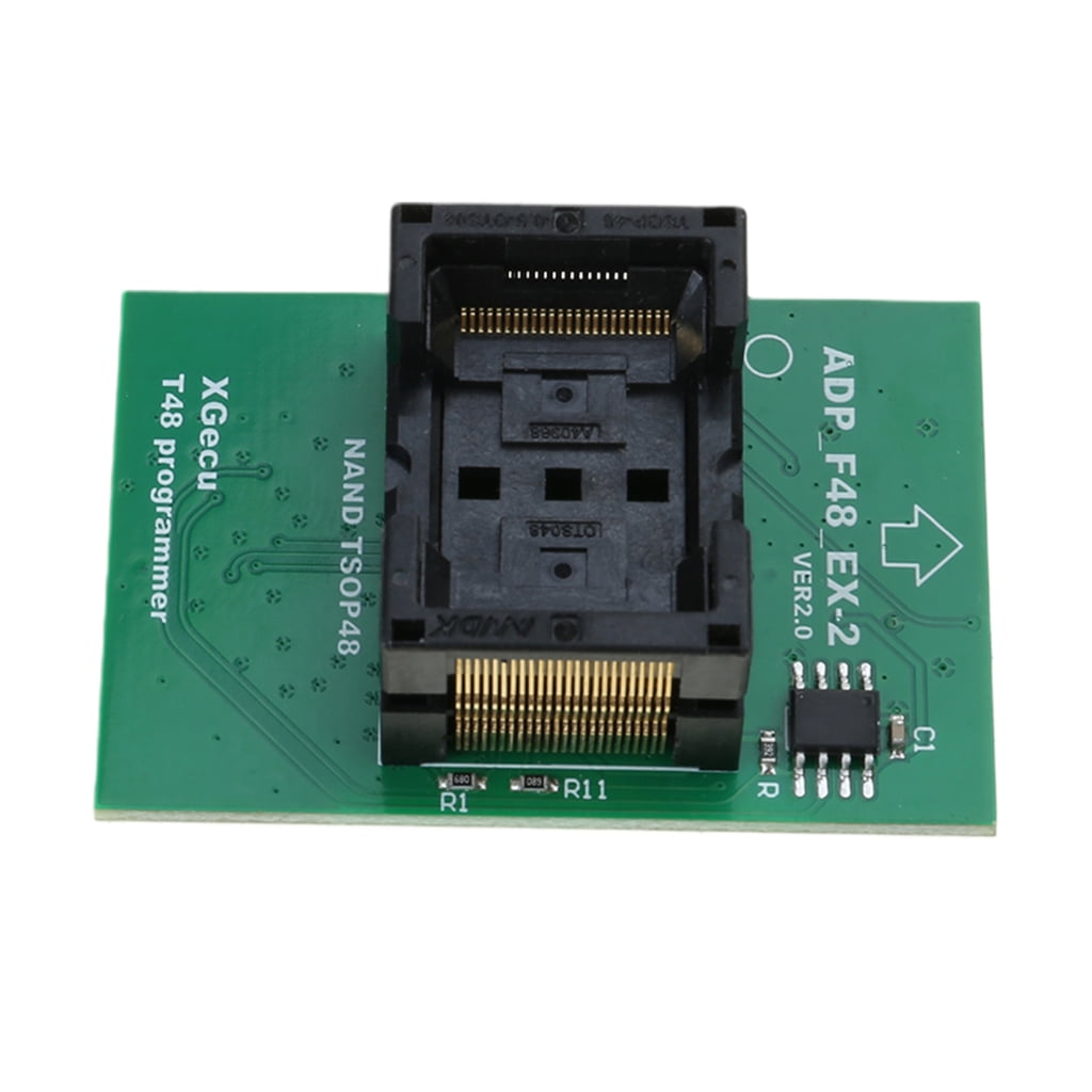 Yammee Easy to Use TSOP48 NAND Flash Adapter Chip Socket for Technical ...