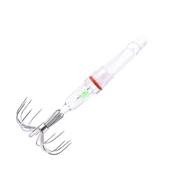 Yammee Electronic Squid Lures Without Battery Corrosions Resistant LED ...