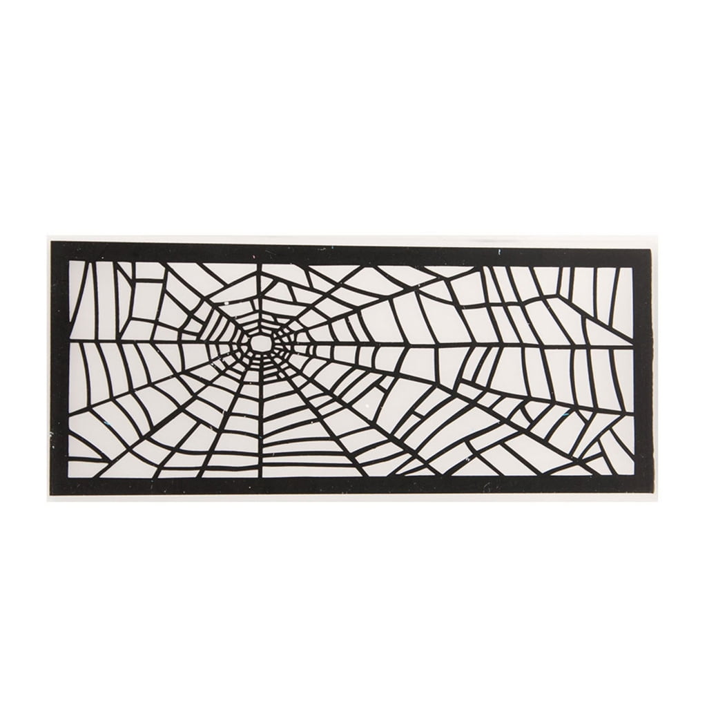 Yammee Embossing Folder Halloween Spiderweb Embossing Stencil Paper ...