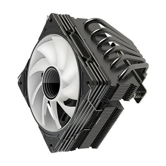 Yammee Enhances CPU Air Coolers 6Heat Pipe Fan for Socket AM4 AM5/LGA ...