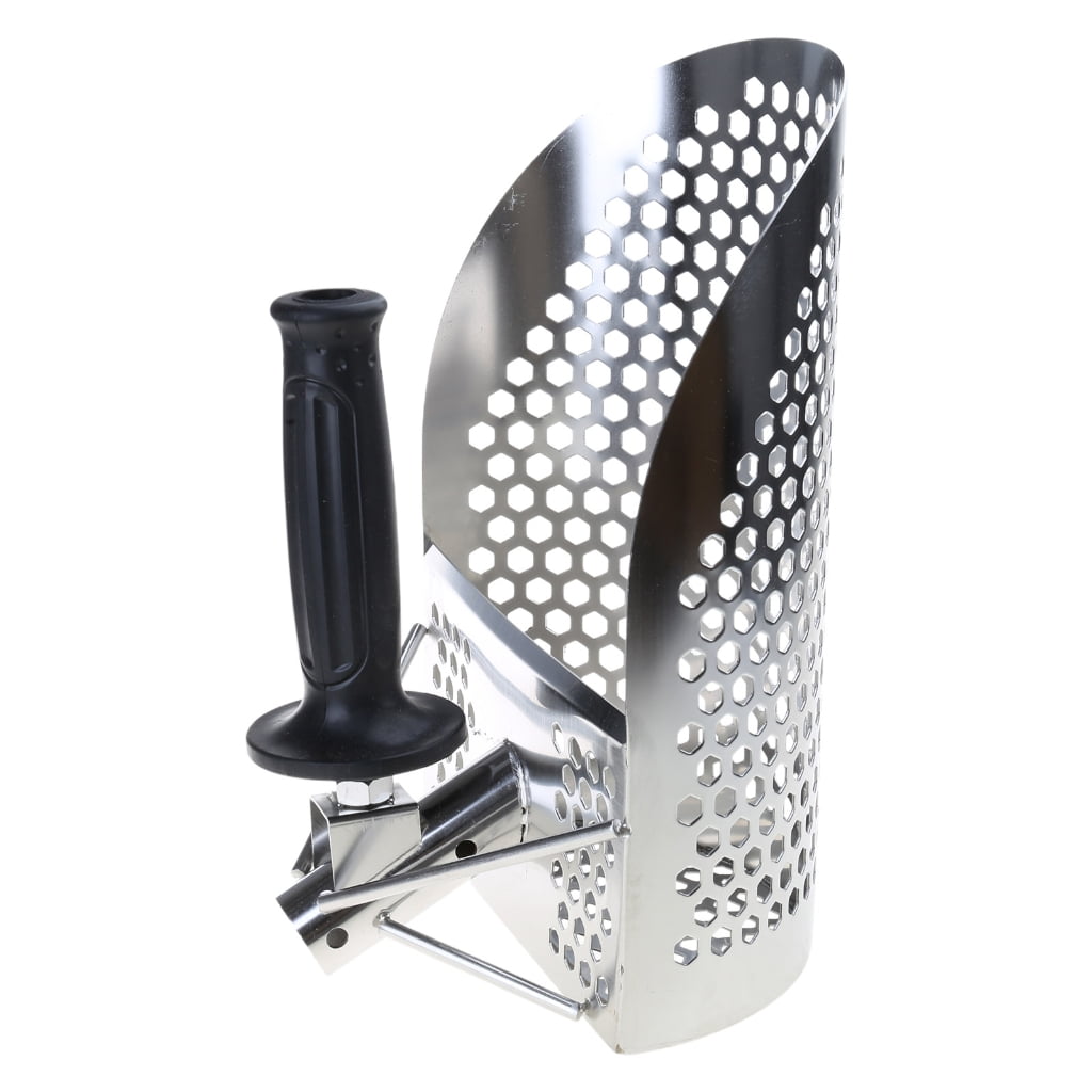 Yammee Ergonomic Metal Detecting Sand Sifter Stainless Steel Sand ...