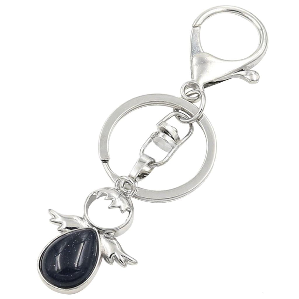 Yammee Fashion Angel Keyring with Crystal Backpack Decors Women Gift ...