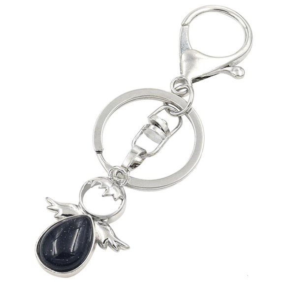 Yammee Fashion Angel Keyring with Crystal Backpack Decors Women Gift ...
