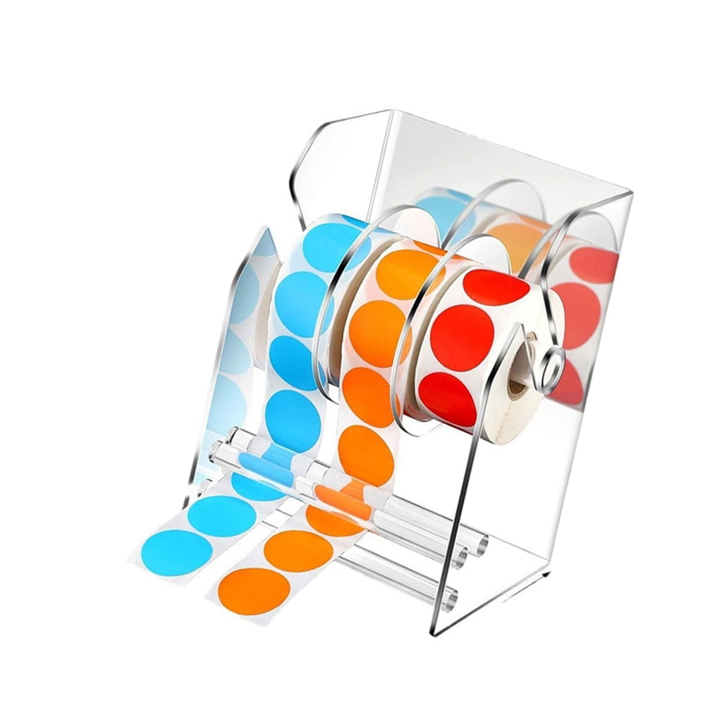 Yammee Fashionable Clear Acrylic Sticker Roll Holder Designs Portable ...