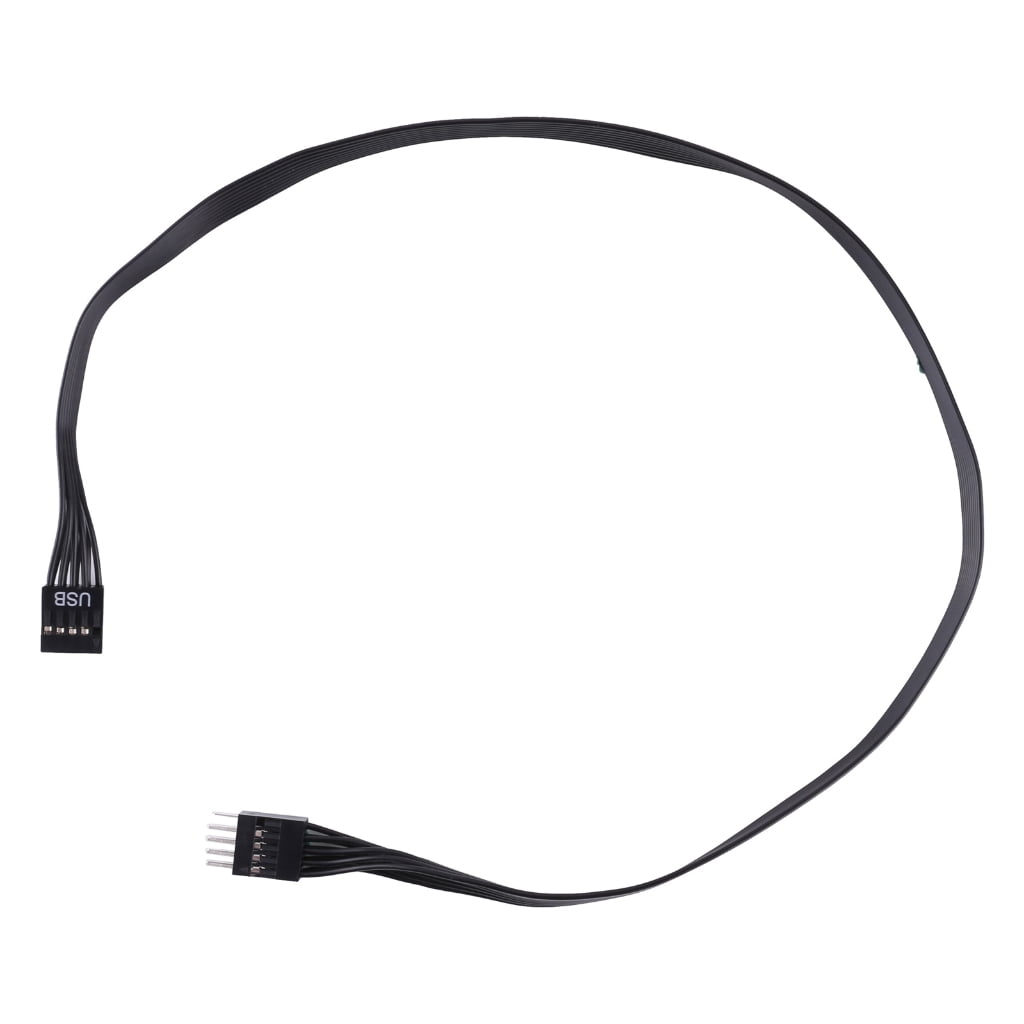 Yammee Flexible 9-Pin USB2.0 Extension Cord MB USB 9-pin Internal Male ...