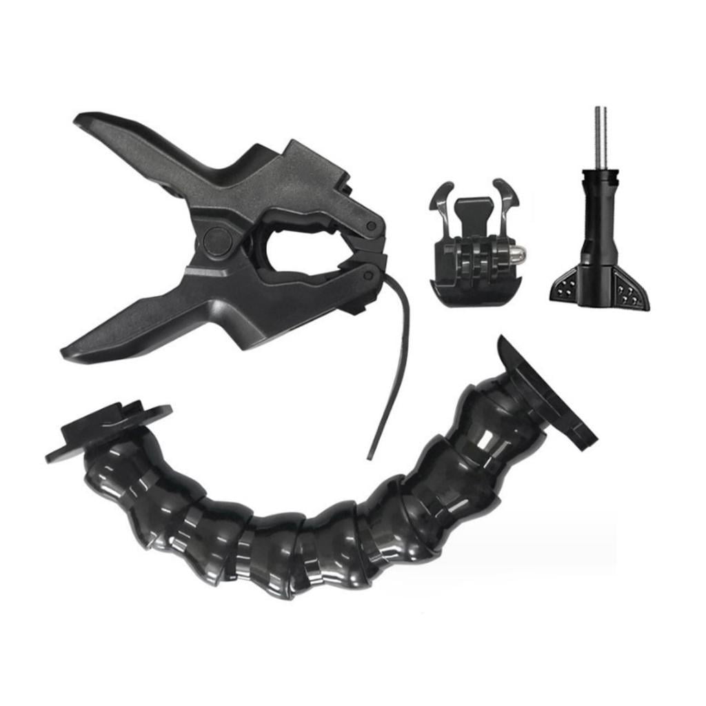 Yammee Flexible Clamp Mount Gooseneck Mount for Action Camera Universal ...