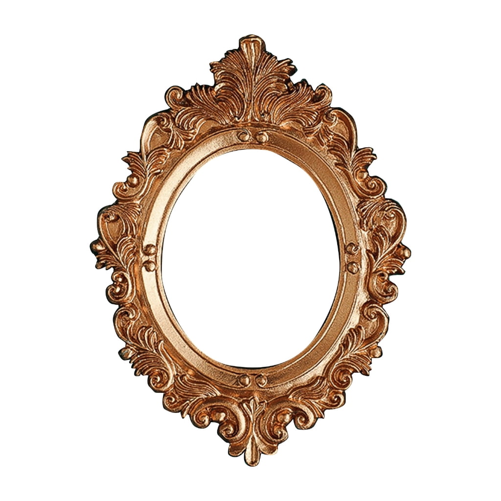 Yammee Golden Retro Photo Frame Nail Art Jewelry Decoration Display ...