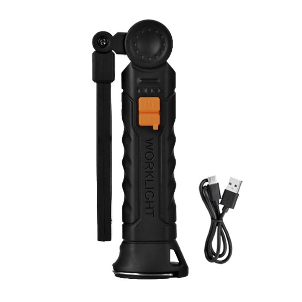 Yammee Handheld LED Work Light Torch with Magnetic Hook for Versatility ...