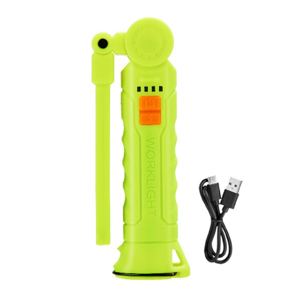 Yammee Handheld LED Work Light Torch with Magnetic Hook for Versatility ...