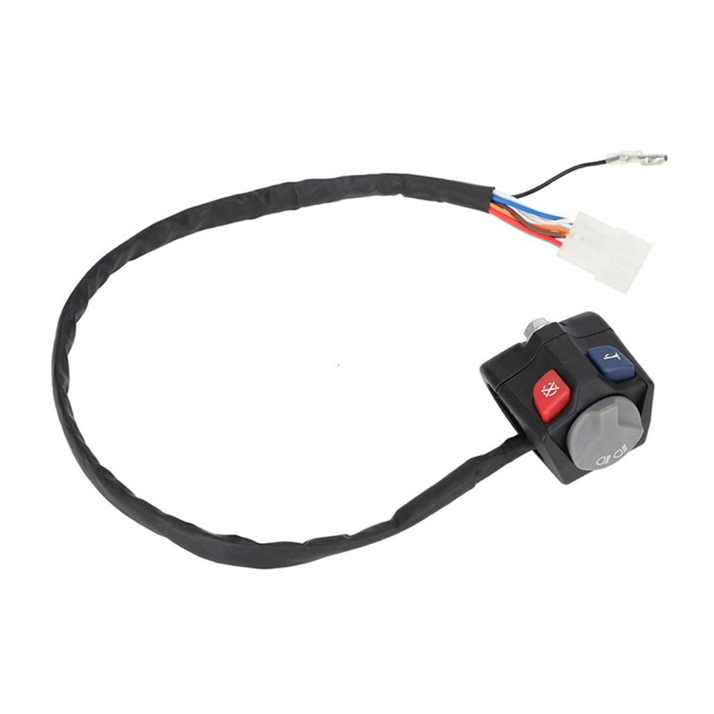 Yammee Headlight Switch Waterproof Horn Lamp Lever Switch for Gas/FE ...